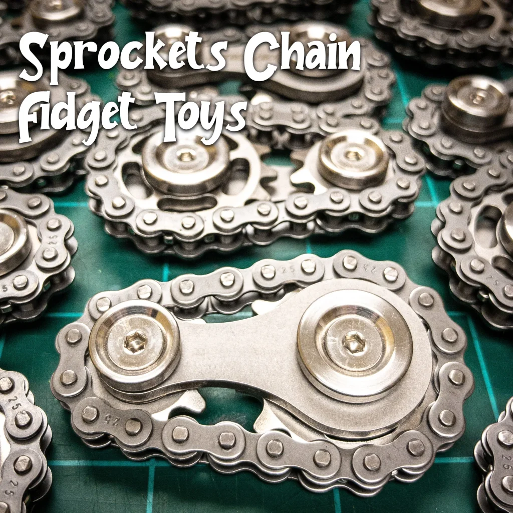 Sprockets Bicycle Chain Fidget Spinner Toys - SuperToy